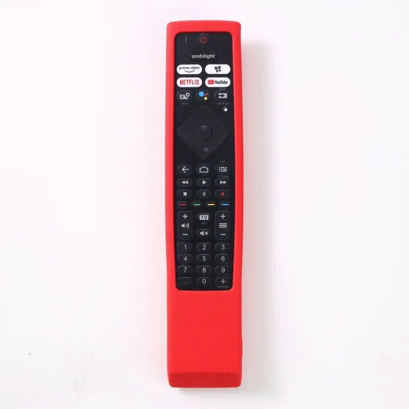 Силиконовый чехол для пульта Philips Smart TV Red