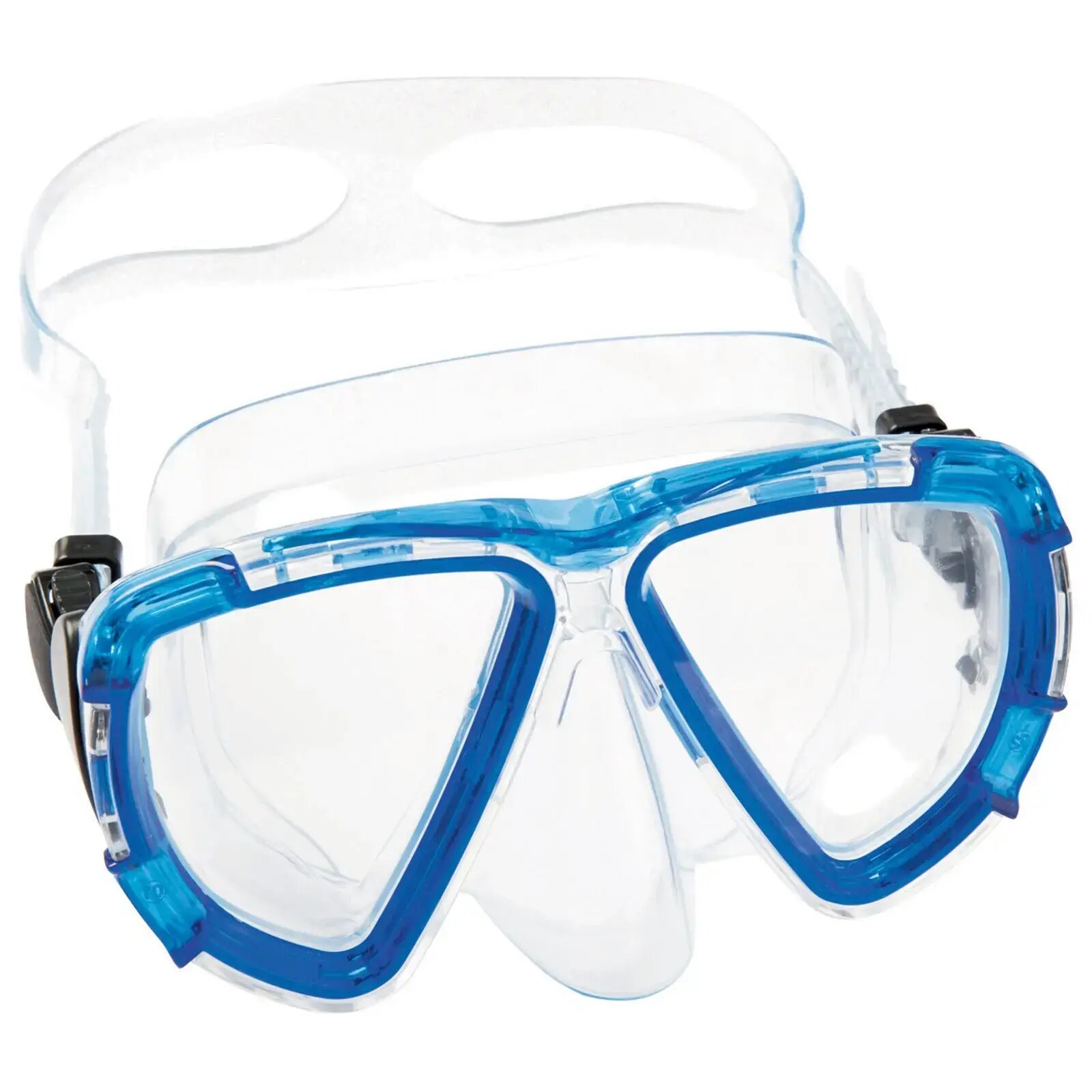 Маска для подводного плавания Bestway Blackstripe, гипоаллергенная, 14 лет и старше