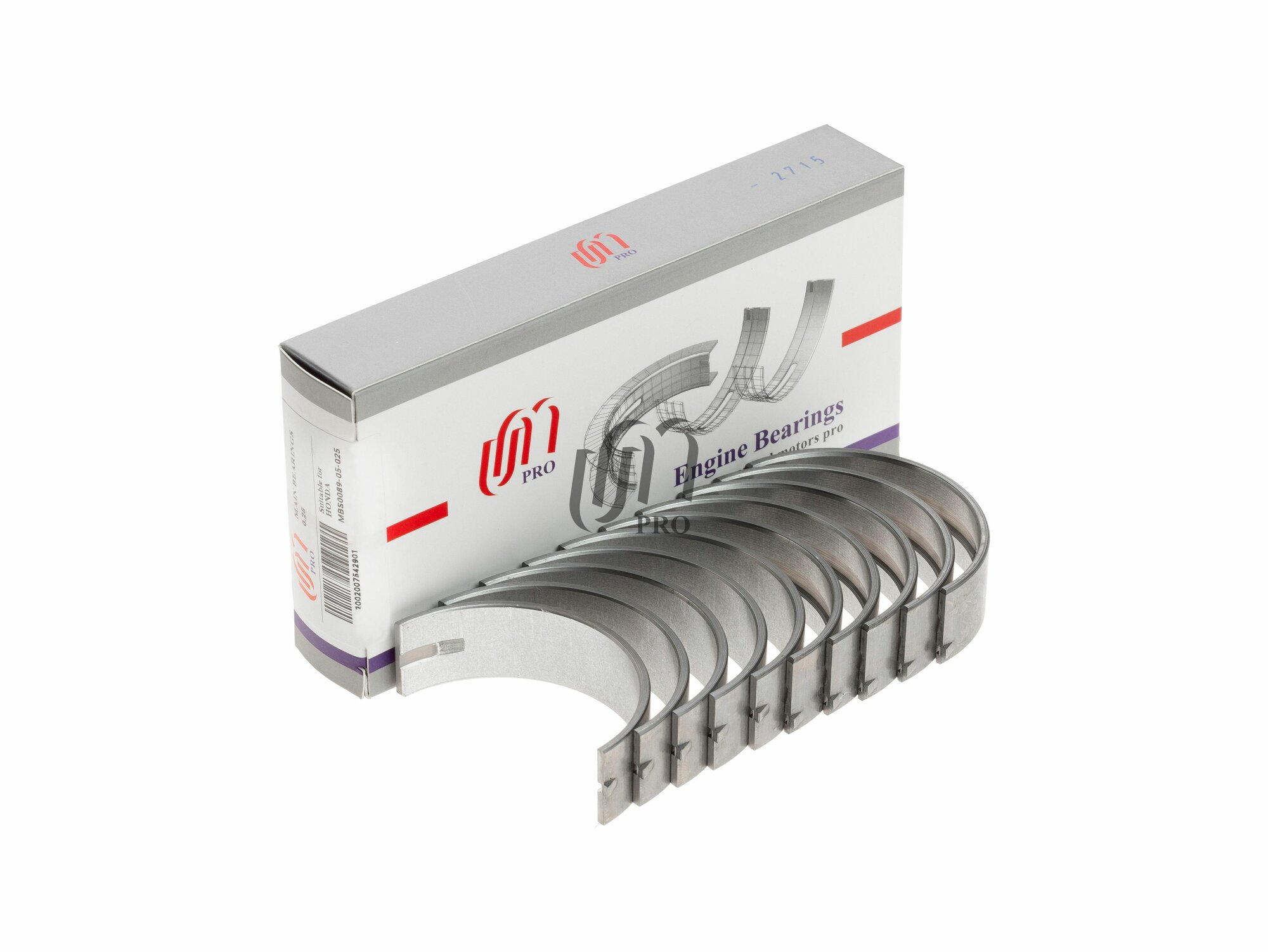 Вкладыши коренные STD Honda R16A/R18A (13321-RNA-A02/13341-RNA-A02) UMpro