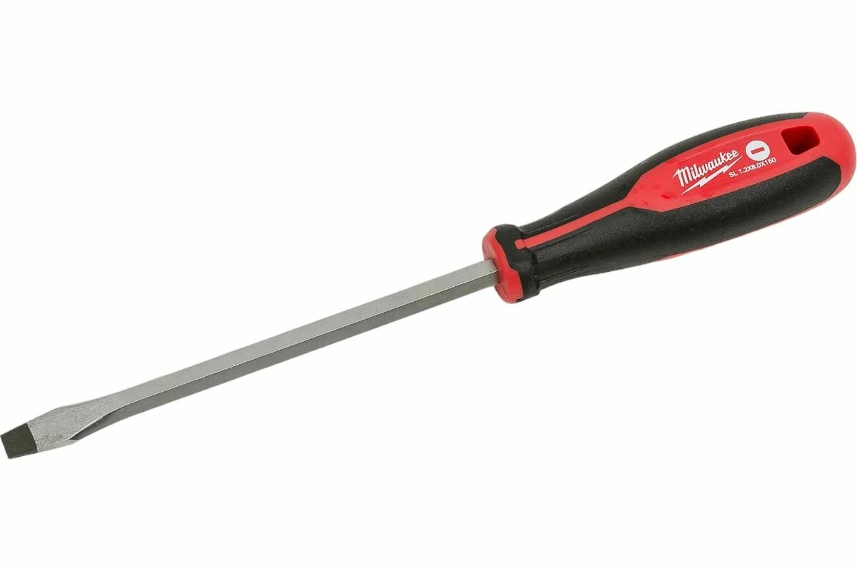 Магнитная отвертка с трехгранной рукояткой Milwaukee SL 1,2x8x150 4932471782