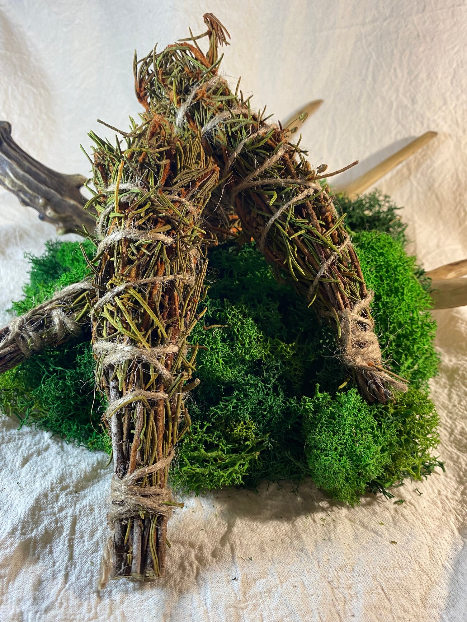 Травяная скрутка для окуривания благовония багульник Ведьмин дар