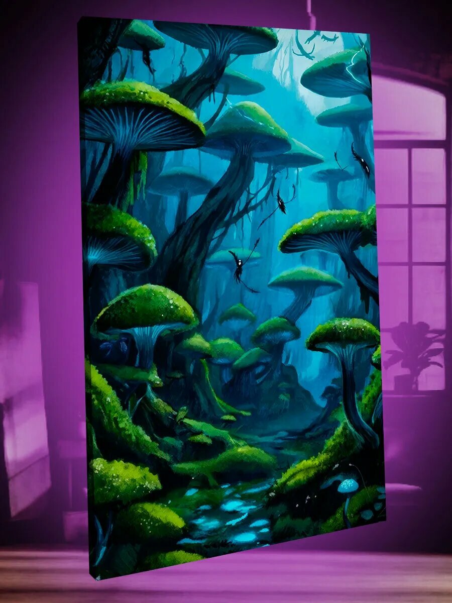 Интерьерная картина Грибы