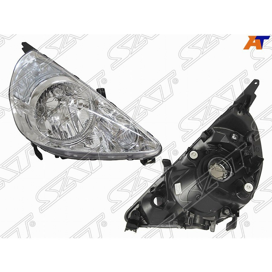 SAT ST2171153R Фара Honda Fit 01-07 / Jazz 02-09 (Справа/ Галоген)