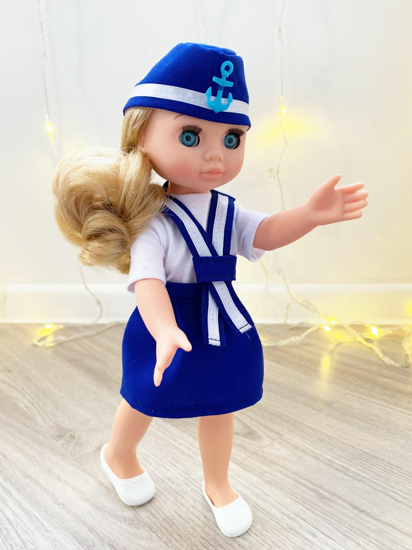 Кукла морячка девочка - рост 30 см / Весна