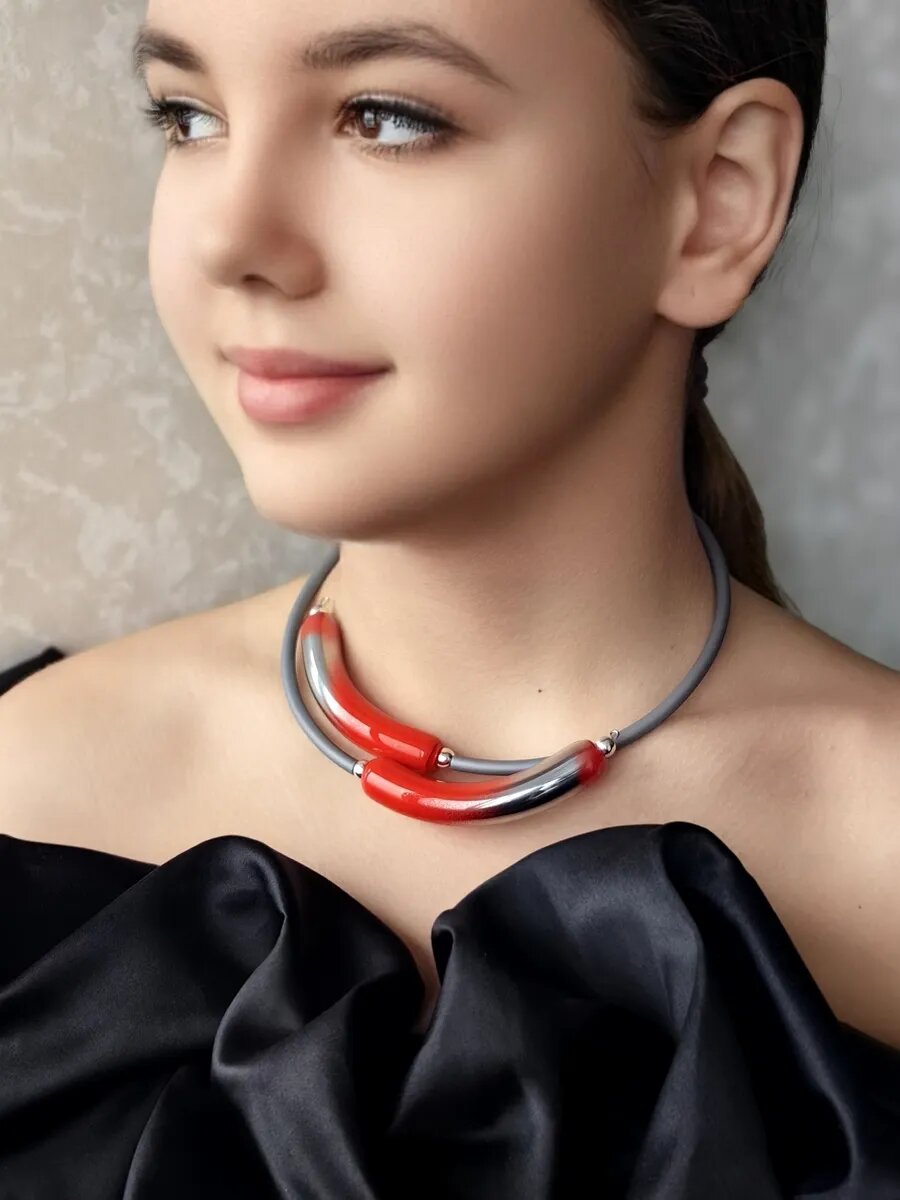 Чокер, муранское стекло