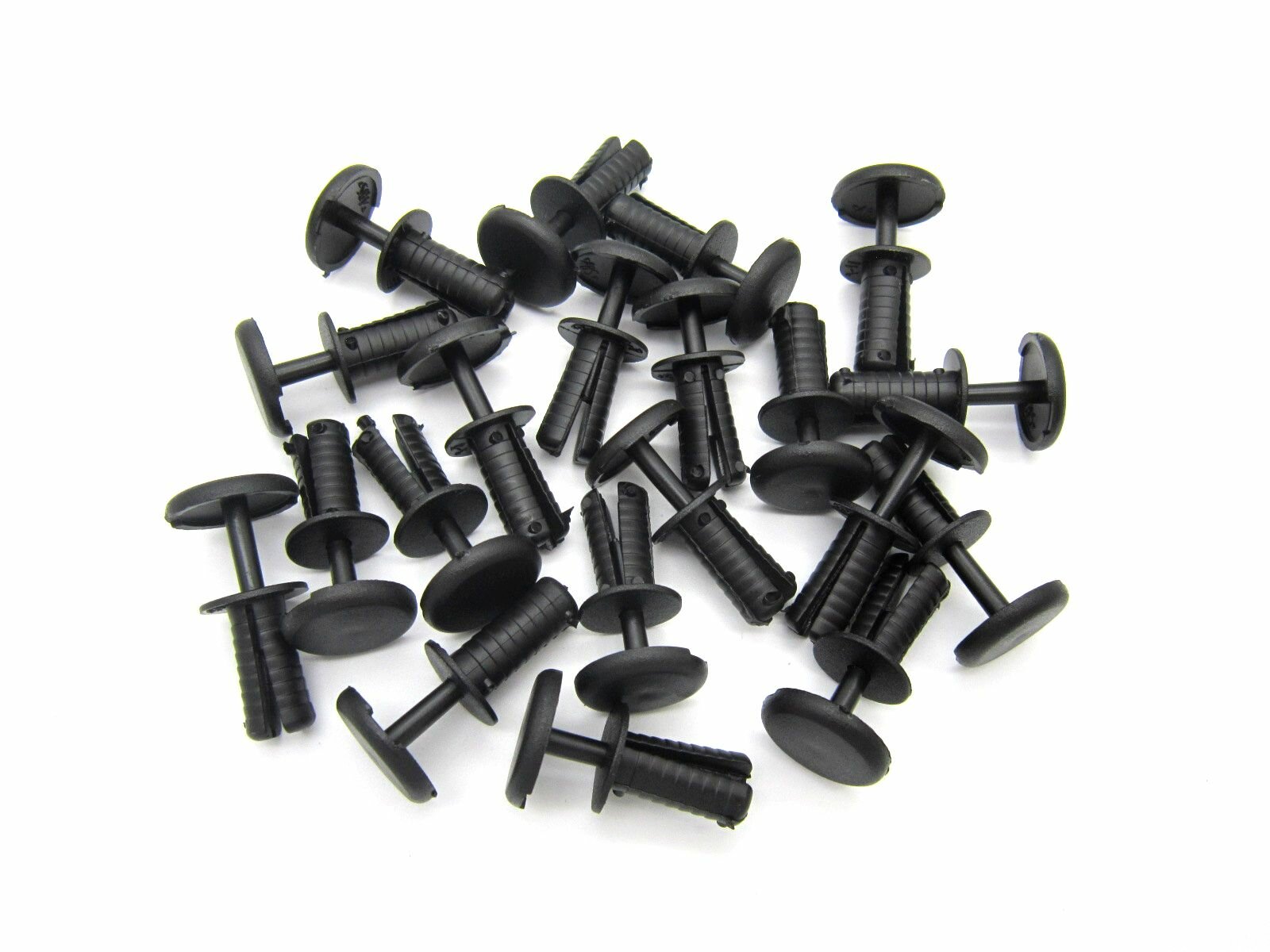 Клипса (пистон) обшивки багажника ВАЗ 2108-2112, УАЗ черная, 20 шт.