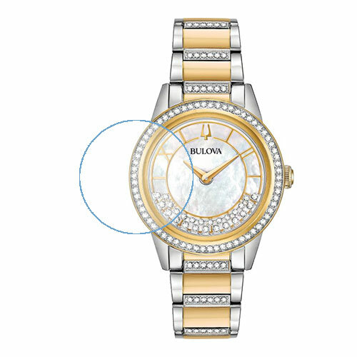 Скрин Мобайл защитный экран для часов Bulova 98L245 из нано стекло 9H