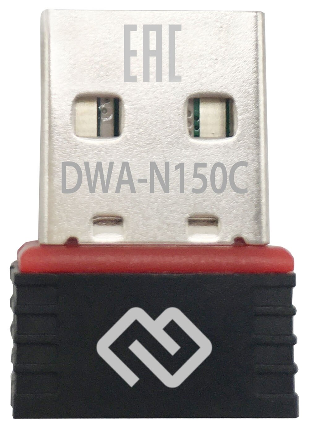 Сетевой адаптер WiFi Digma DWA-N150C N150 USB 2.0 (ант. внутр.) 1ант. (упак:1шт)
