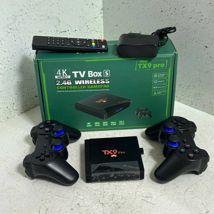 Игровая приставка TX9 Pro с Android TV