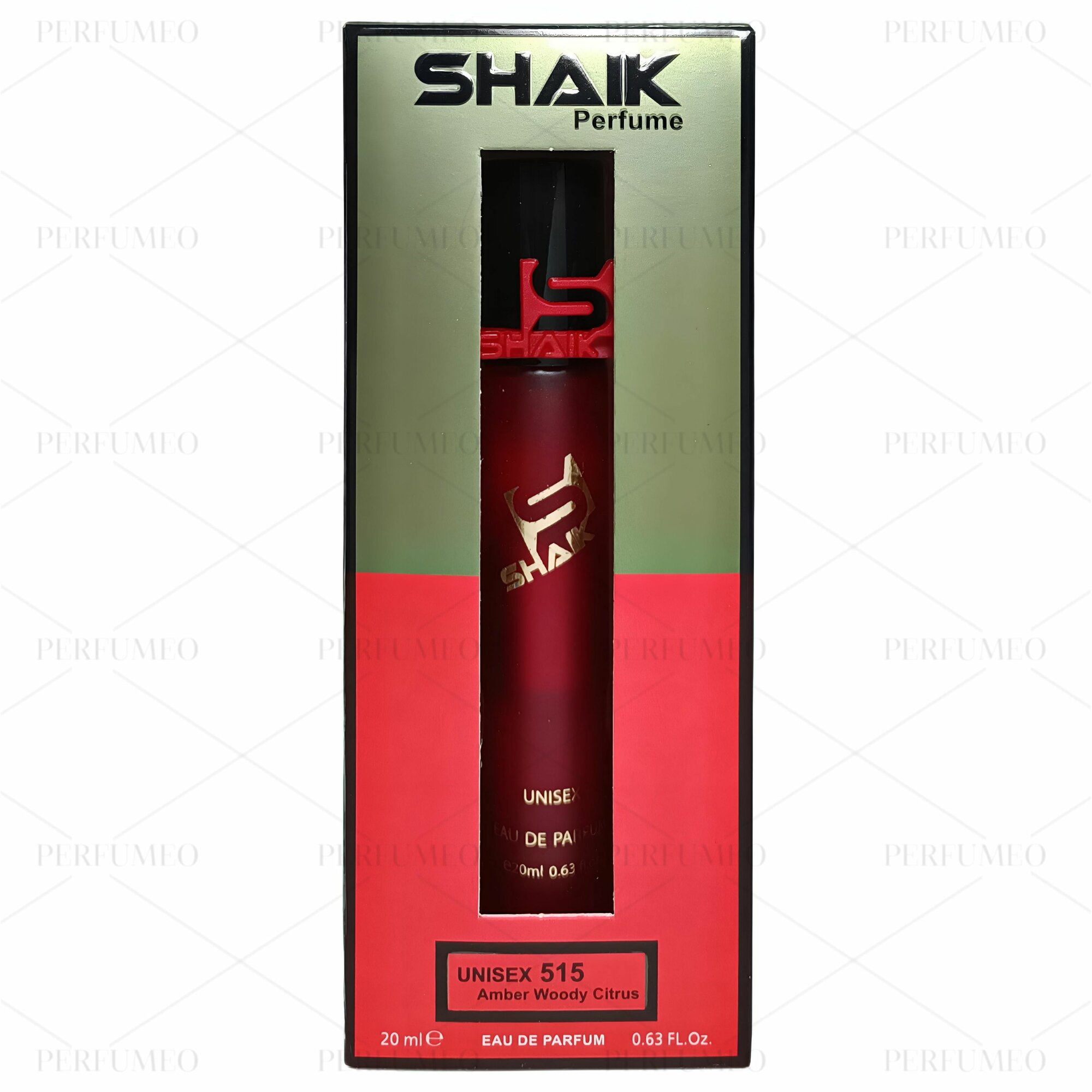 SHAIK PARIS MW 515 Amber Woody Citrus ZIEL ROZ BLACK PEPER Парфюмерная вода 20мл Унисекс