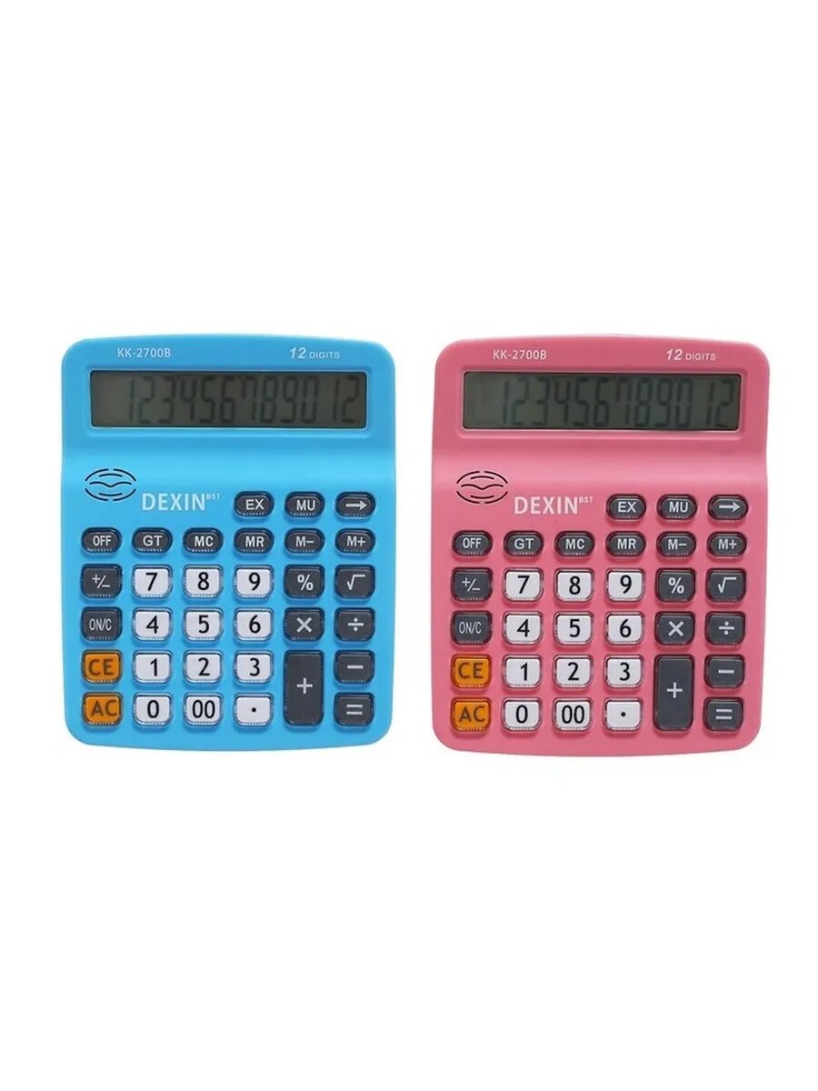 Многофункциональный настольный калькулятор 12-разрядный