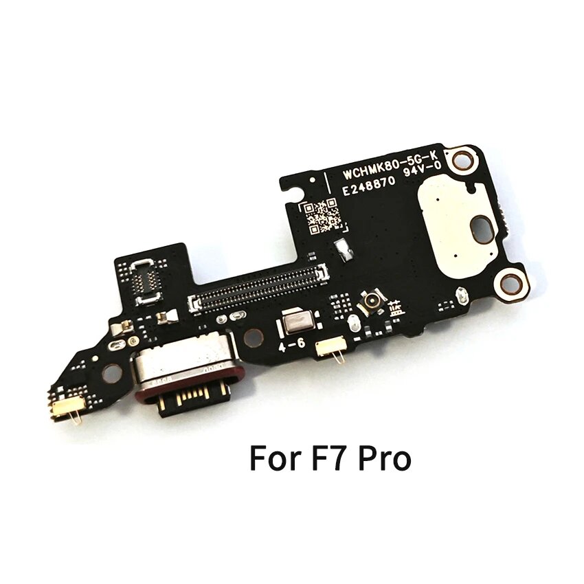 Для Xiaomi Poco F7 Pro USB зарядная плата док-станция гибкий кабель запасные части