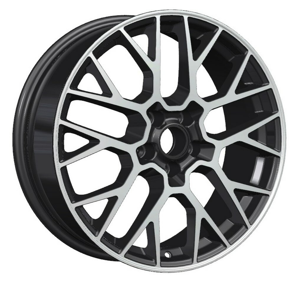 Диск автомобильный Khomen Wheels 1818 Chery Tiggo 7 Pro/Pro Max 7x18 5x108 ET33 60,1 Black-FP