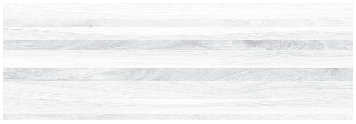 Настенная плитка Laparet Zen 20х60 см белая эффект дерево для стен в ванную