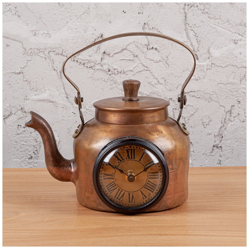 Часы настольные интерьерные кварцевые, Decor of today, (23х21х20), металлические