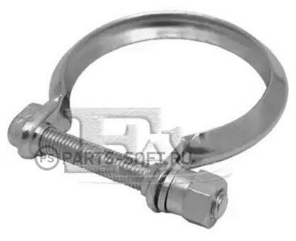 Хомут глушителя 70ММ CITROEN: C3 PICASSO 09-, C4 GRAND PICASSO 06-, C5 04-, C5 BREAK 04- \ PEUGEOT: FA1 934970 | цена за 1 шт