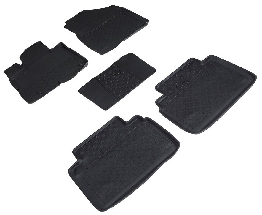 Резиновые коврики с высоким бортом для Hyundai Tucson IV 2021-н. в.