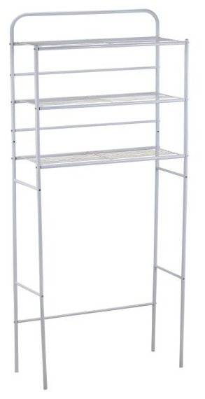 Стеллаж напольный 3-х ярусный Unistor GULLIVER для ванной комнаты и туалета