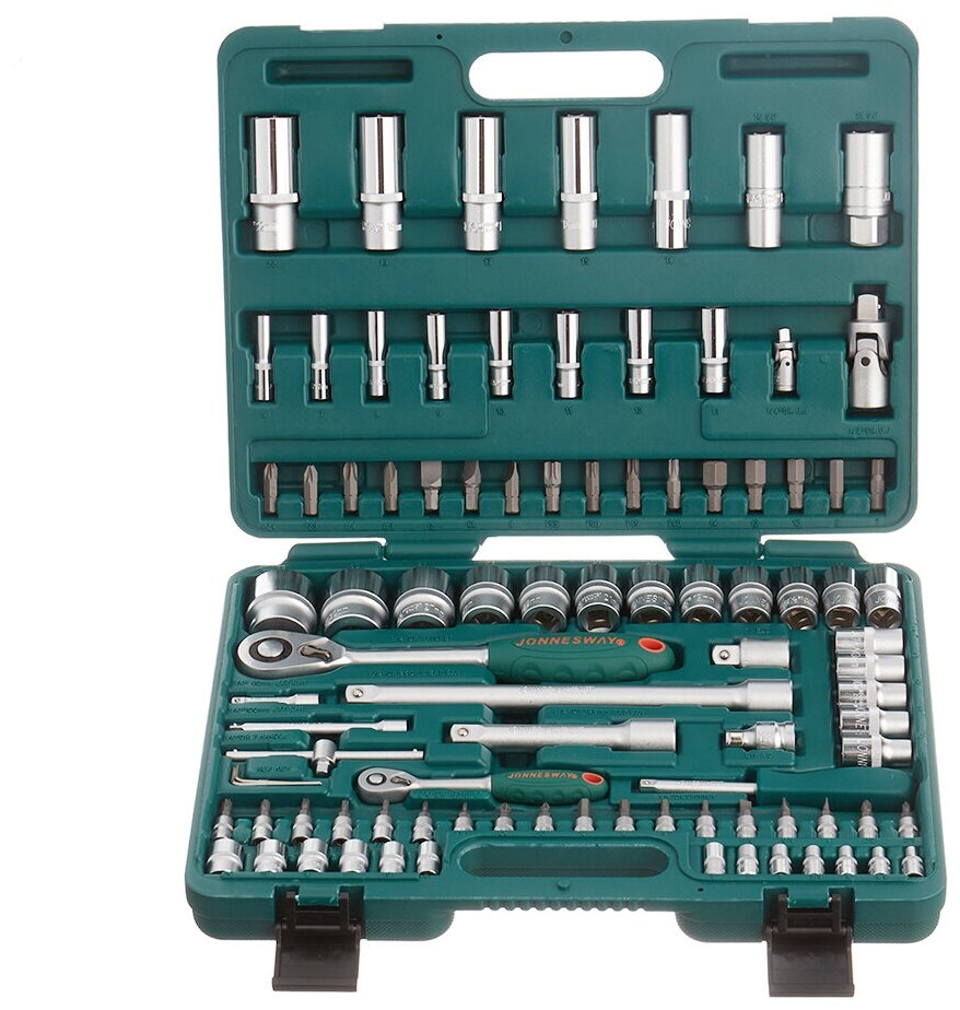 Набор инструментов универсальный Jonnesway (S04H52494S) (94 шт.)
