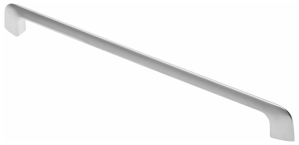 Ручка мебельная алюминиевая GTV MILAN 256 мм, скоба матовый хром