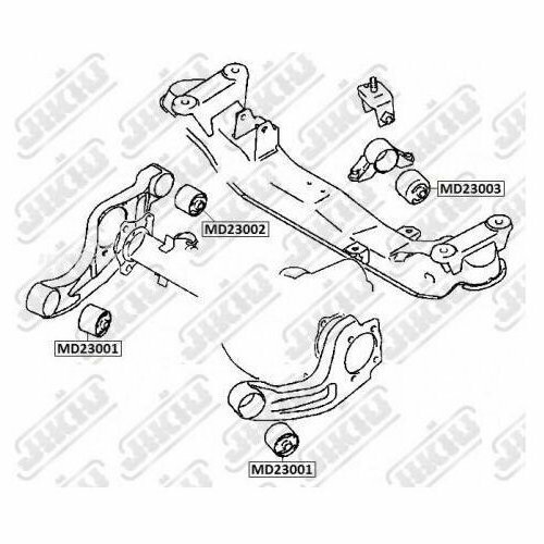 Автодеталь Jikiu MD23003