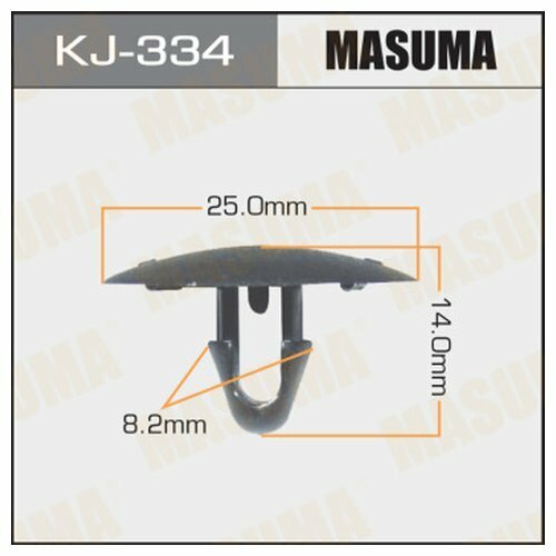 Зажим, молдинг / защитная накладка Masuma KJ334 для Toyota Century, Corolla, Sprinter Carib, Supra