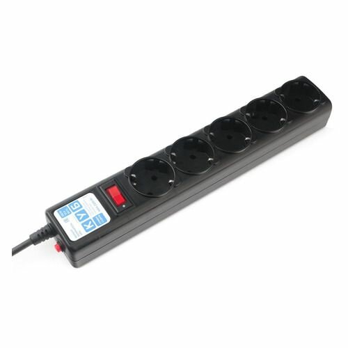 Сетевой фильтр PowerCube SPG5-C3, 3м, черный
