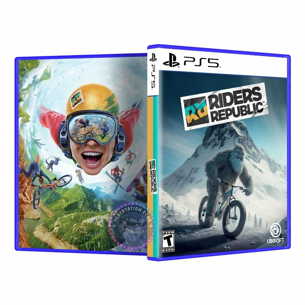 Эксклюзивная обложка для игры Riders Republic №1 (PS5)