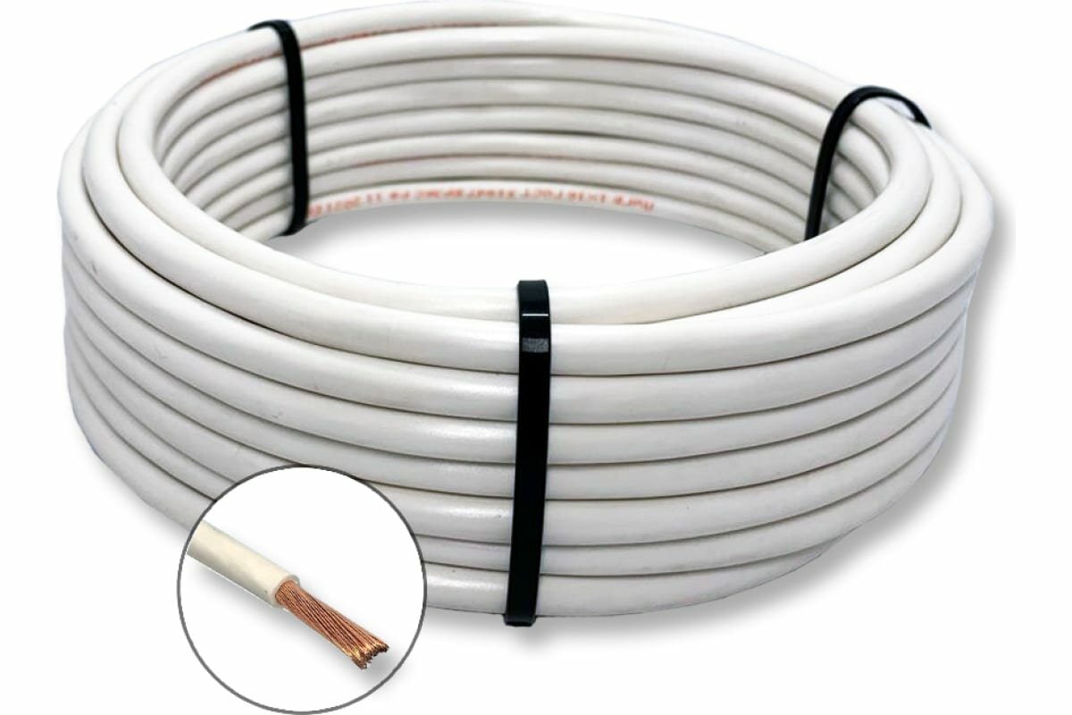 Проводник Провод электрический пугвнг(a)-ls 1x35 мм2 белый, 1м OZ249942L1