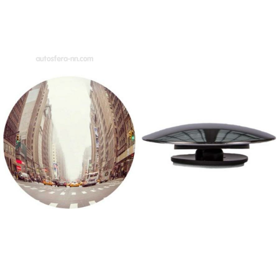SKYWAY S00301034 Зеркало сфера "мертвой зоны" SKYWAY 50*50мм на подвижной ножке (2 шт)