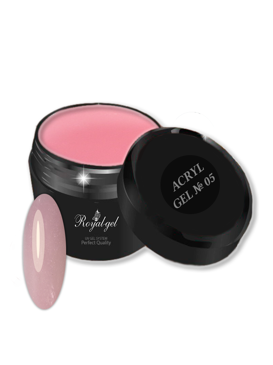 Полигель для наращивания ногтей камуфлирующий Royal-gel "ACRYL CAMOUFLAGE" 05 30 мл.