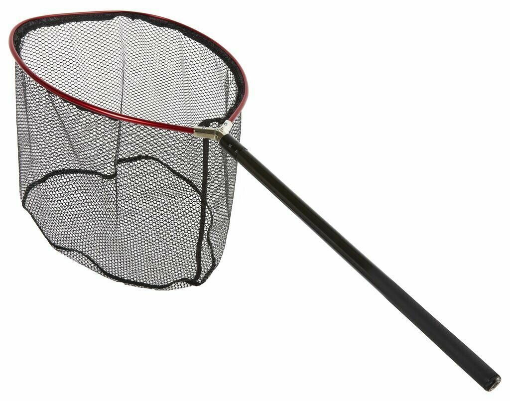 Подсачек для рыбалки разборный Lucky John телескопический 162x40х45 см прорезиненный (LJ-7361-117)