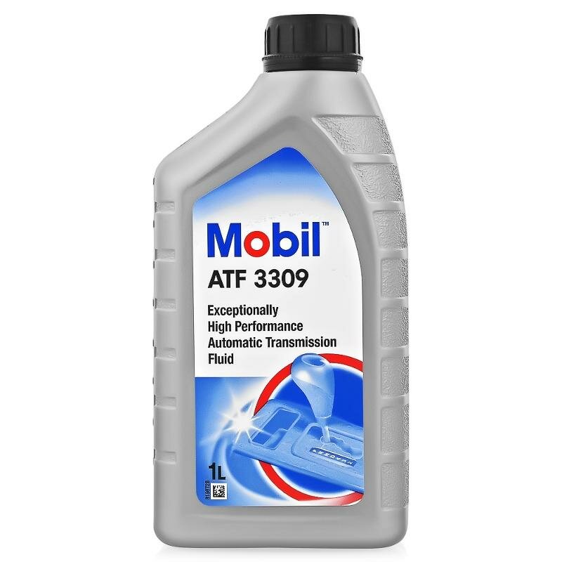 Масло трансмиссионное синтетическое Mobil ATF 3309 (1л) EUROPA, MOB-ATF-3309-EU-1L