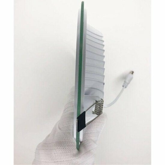 Встраиваемый светодиодный светильник Elvan VLS-705R-6W-WW-Wh