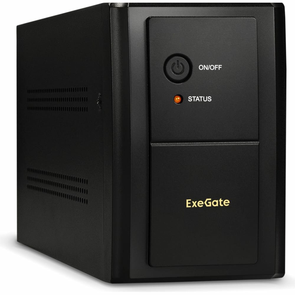 Источник бесперебойного питания ExeGate SpecialPro UNB-2200 с корпусом, розетками Schuko и RJ45/RJ11, напольный тип