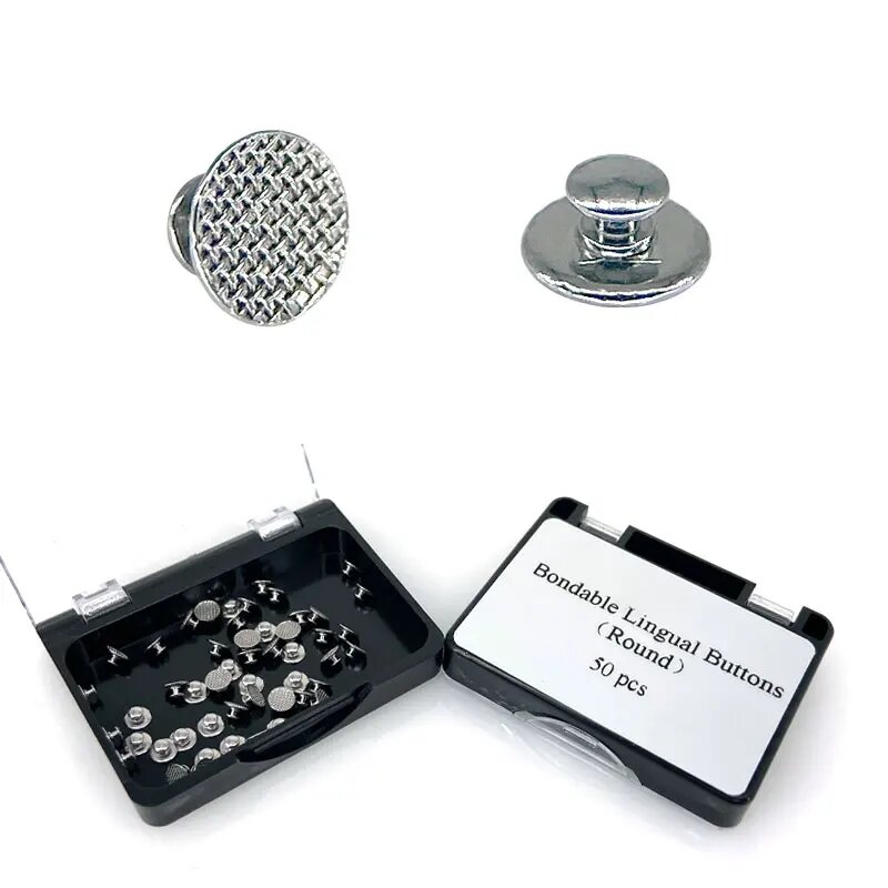 Лингвальные пуговицы Mesh, 50 шт