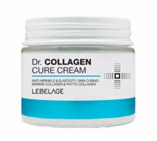 Крем для лица разглаживающий Lebelage Dr.Collagen Cure Cream, 70 мл