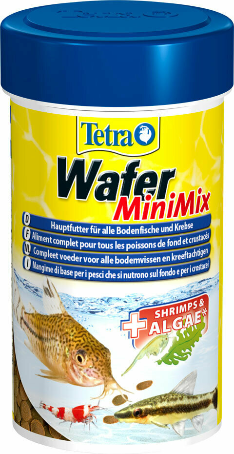 TETRA WAFER MIX корм чипсы для донных рыб и ракообразных (100 мл х 2 шт)