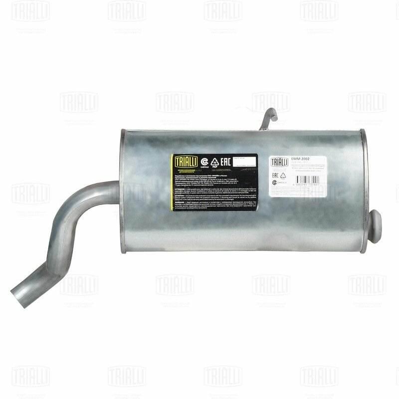 Глушитель для а/м Peugeot Partner (03-) 1.1i/1.4i/1.6i основной, Trialli EMM2002