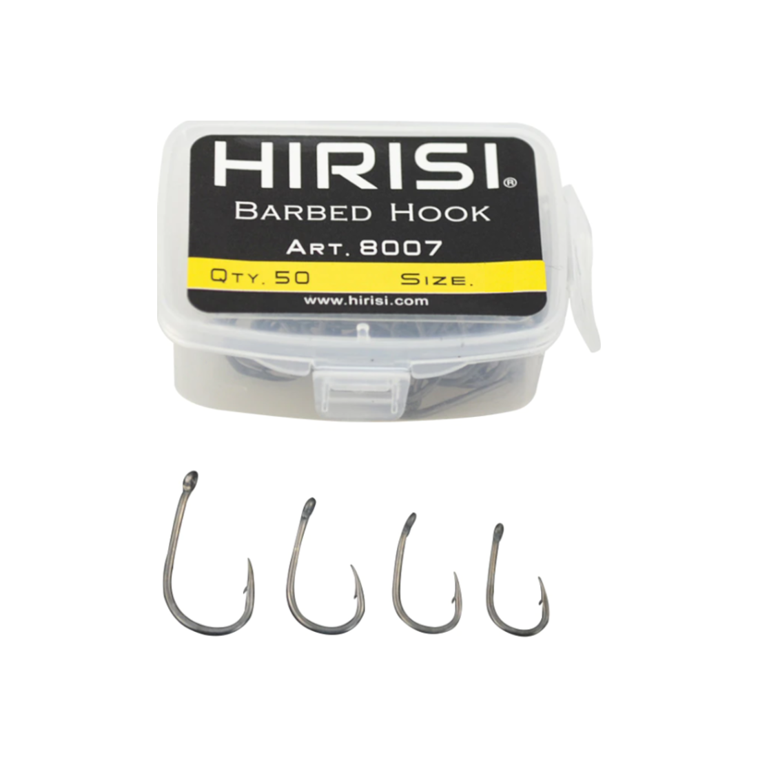 Крючки Hirisi 8007 №6 50шт.