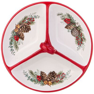 Менажница Agness “celebration" 3 сек. 22х7,7 см (358-2259)