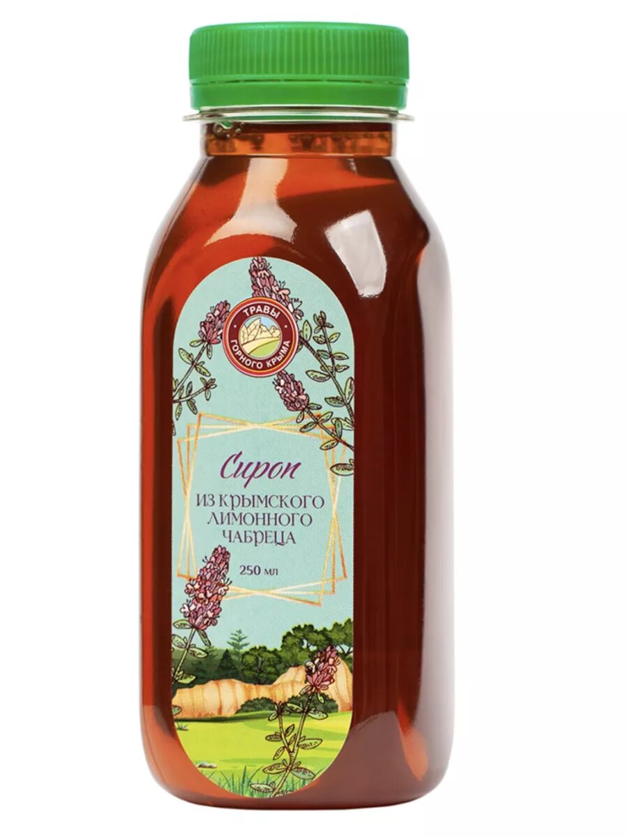 Бальзам (сироп) из крымского лимонного чабреца