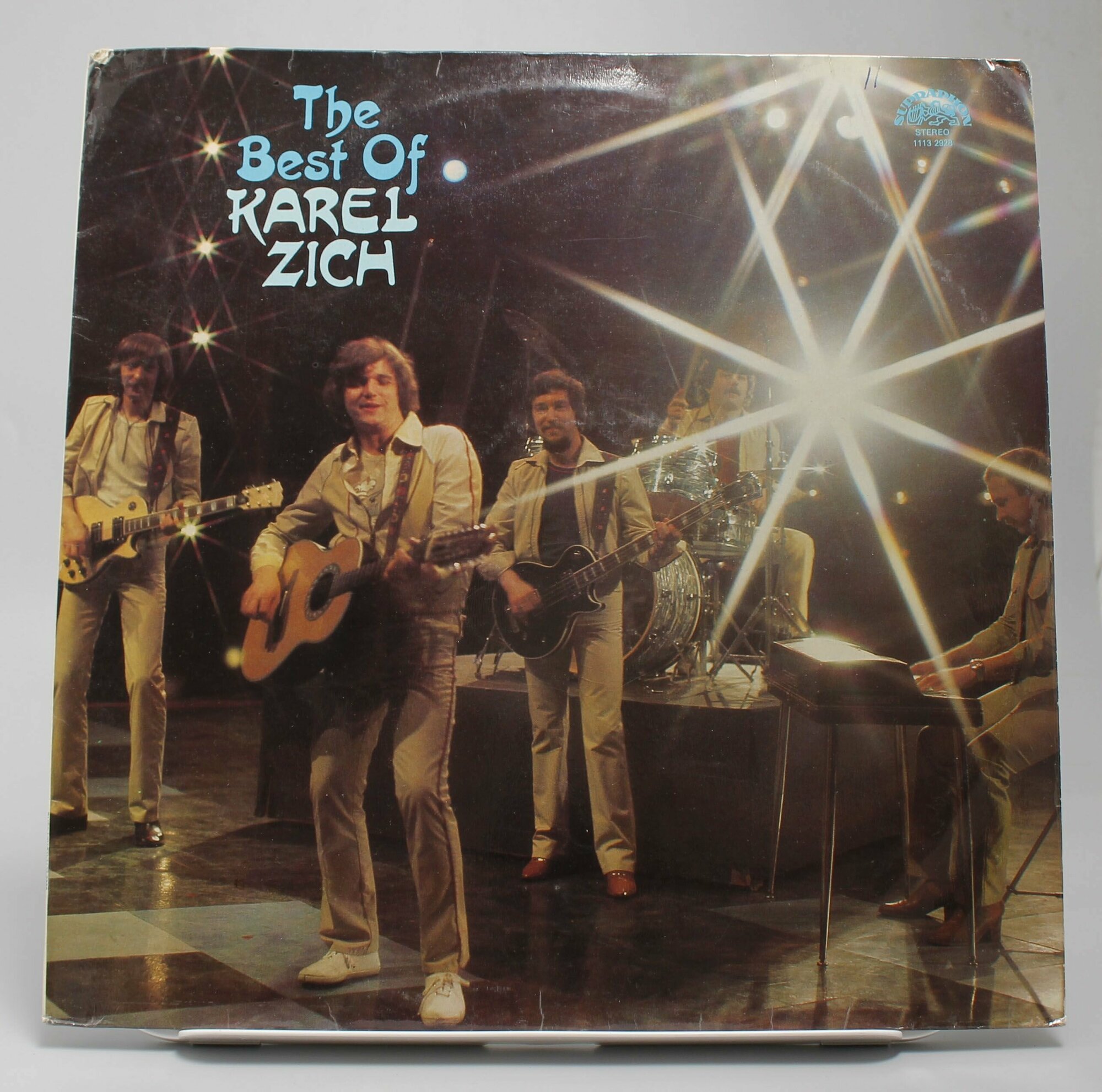 Винтажная виниловая пластинка The Best Of Karel Zich, 1981 год