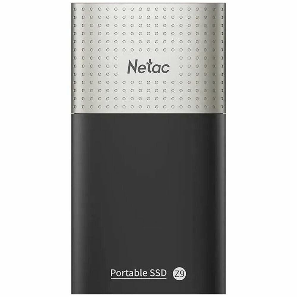 Внешний SSD-накопитель 500Gb Netac NT01Z9-500G-32BK USB-C черный