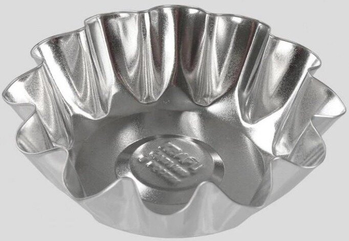 Форма для выпечки Кварц КФ-06.000 круглая стальная диаметр 111мм / для запекания