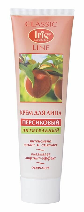 IRIS Крем для лица Classic Line Персиковый, 115 мл