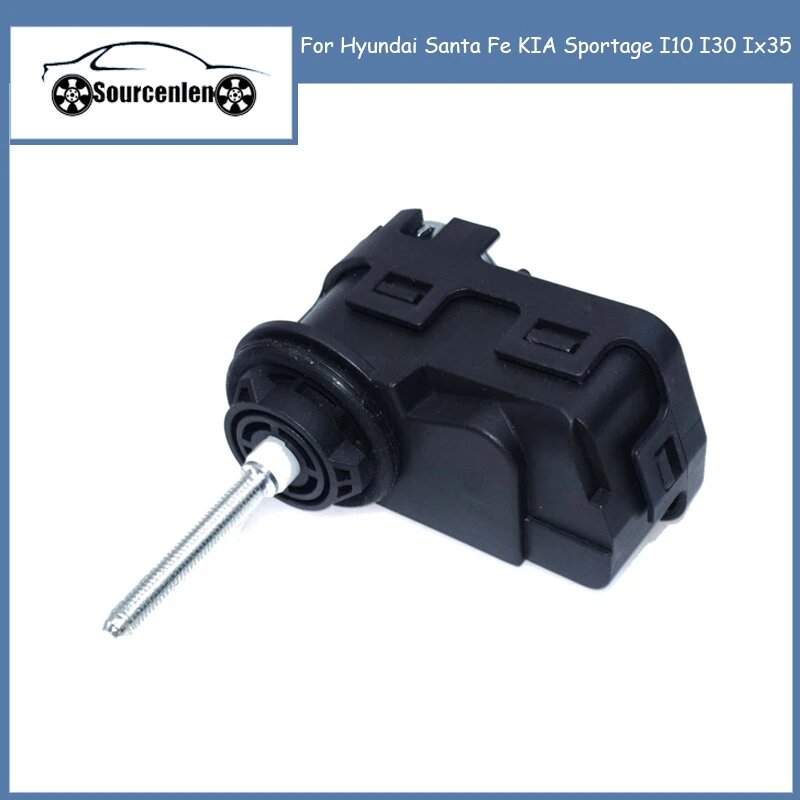 Двигатель регулировки диапазона уровня фар автомобиля 921302 B000 921303 K000 для Hyundai Santa Fe KIA Sportage I10 I30 Ix35