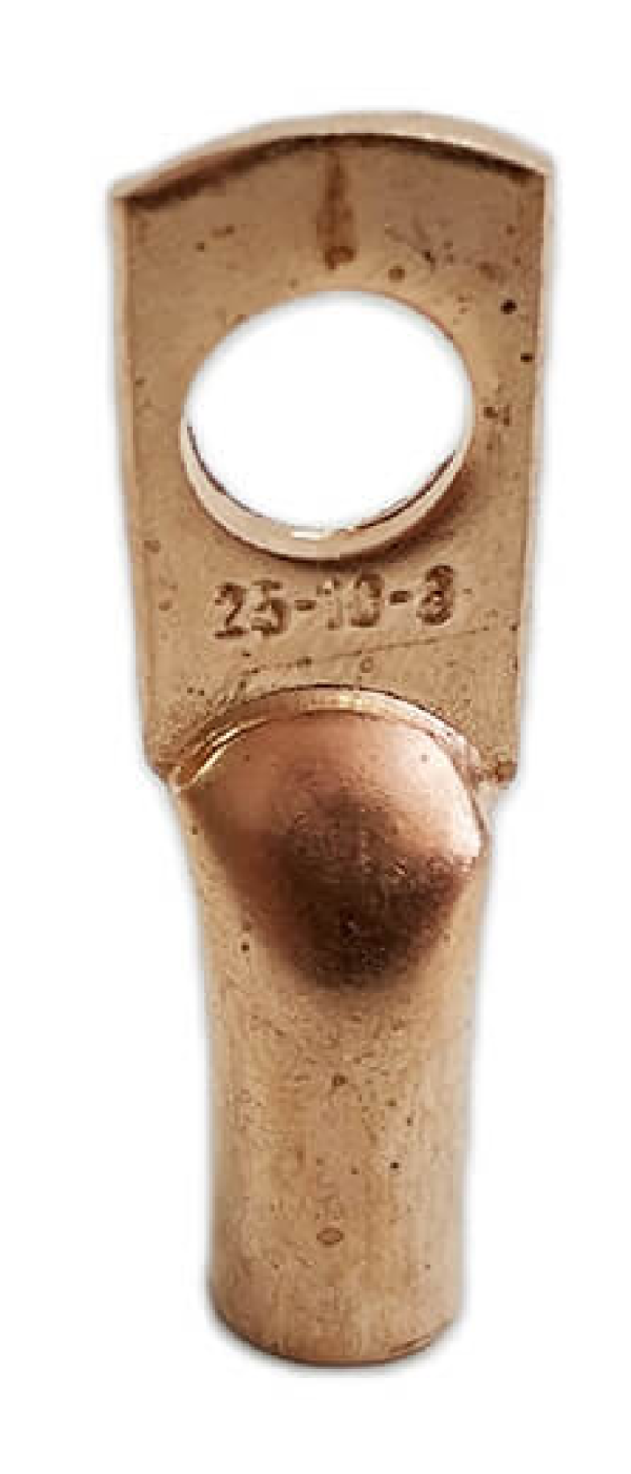 Кабельный наконечник зэтарус Т 25-10-8 медный под опрессовку, zeta10735, 1шт.