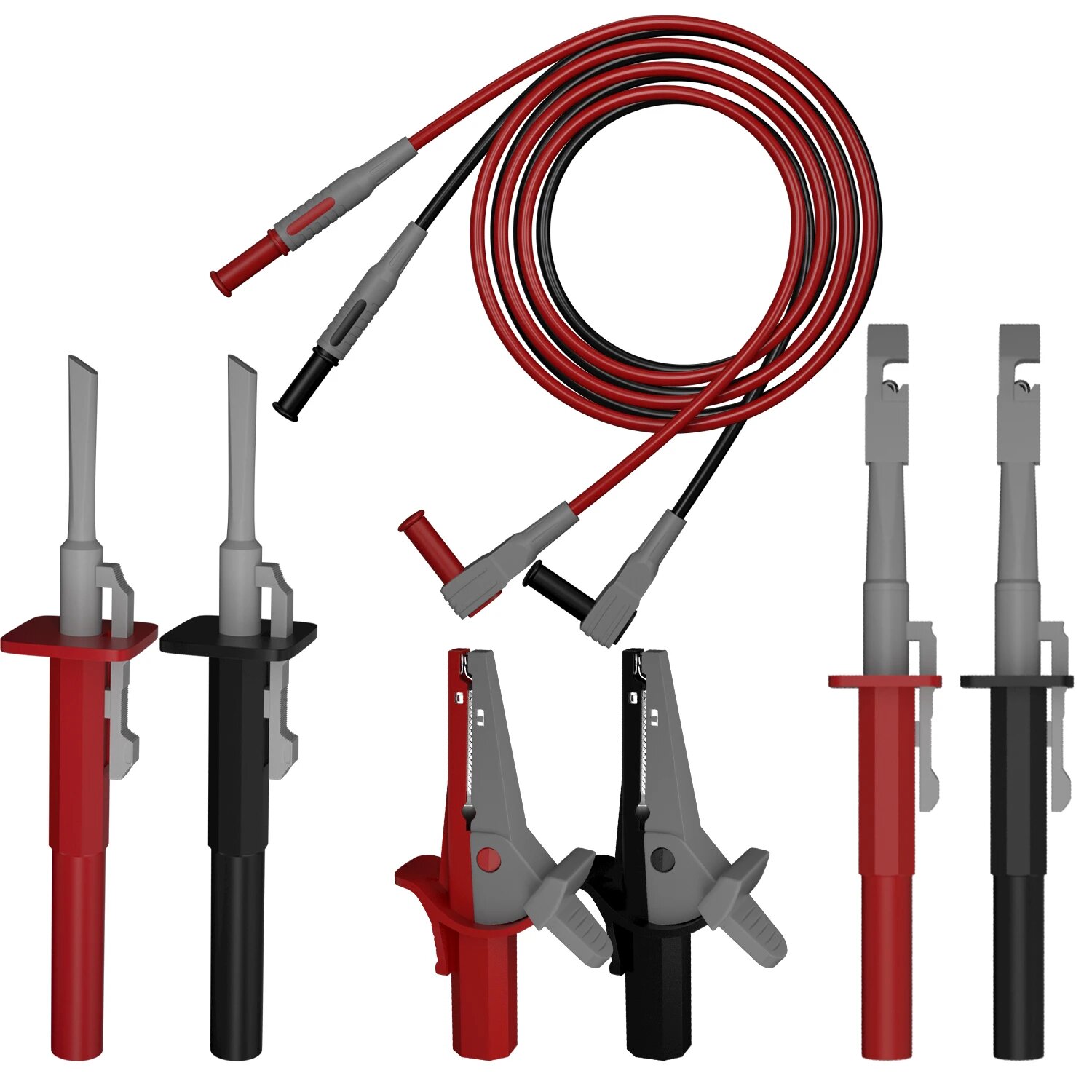 Комплект измерительных проводов TEST QSS, 8PCS