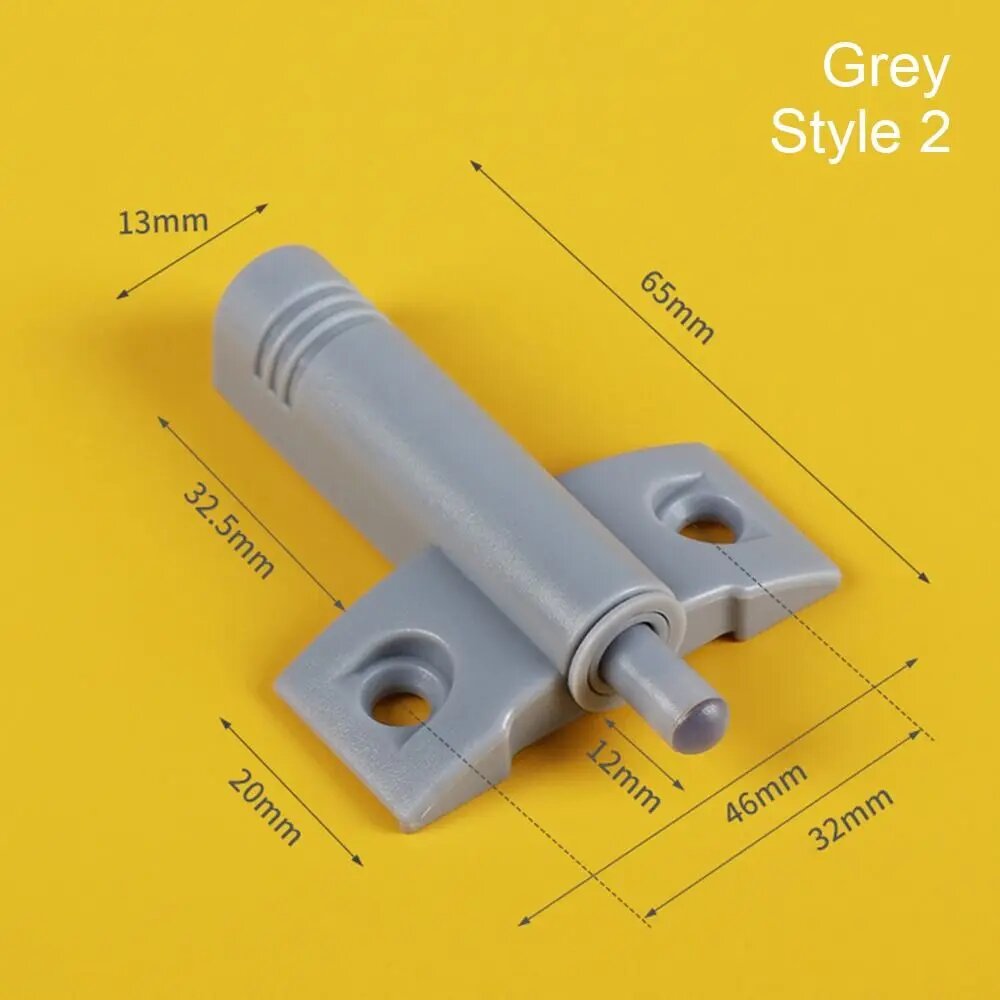 Пневматическая дверь с мягким закрытием, бытовой ограничитель для двери кухонного шкафа, поршень с нажимом для открытия, демпфер, мебельная фурнитура